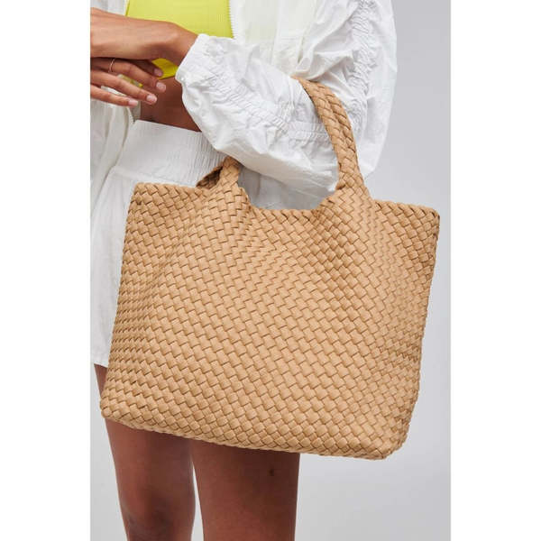 Sol and Selene Sky's The Limit Medium Tote - Nude | Garmentory