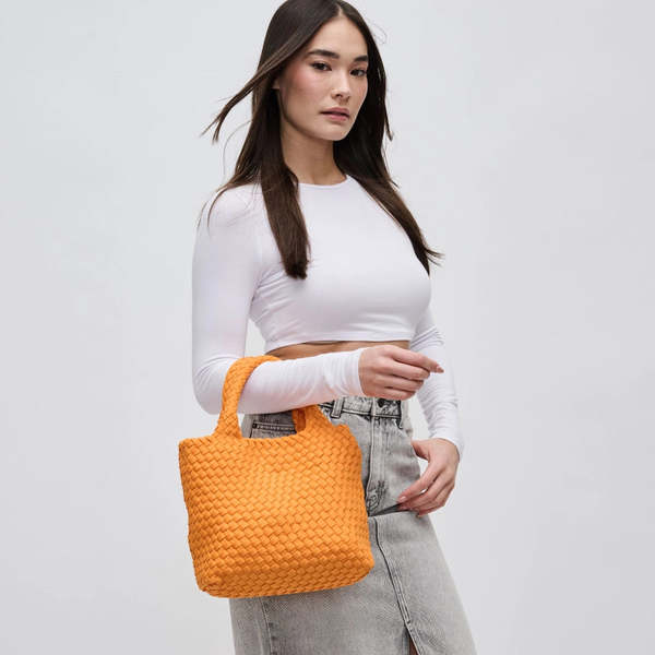 Sol and Selene Sky's The Limit Small Tote - Orange | Garmentory
