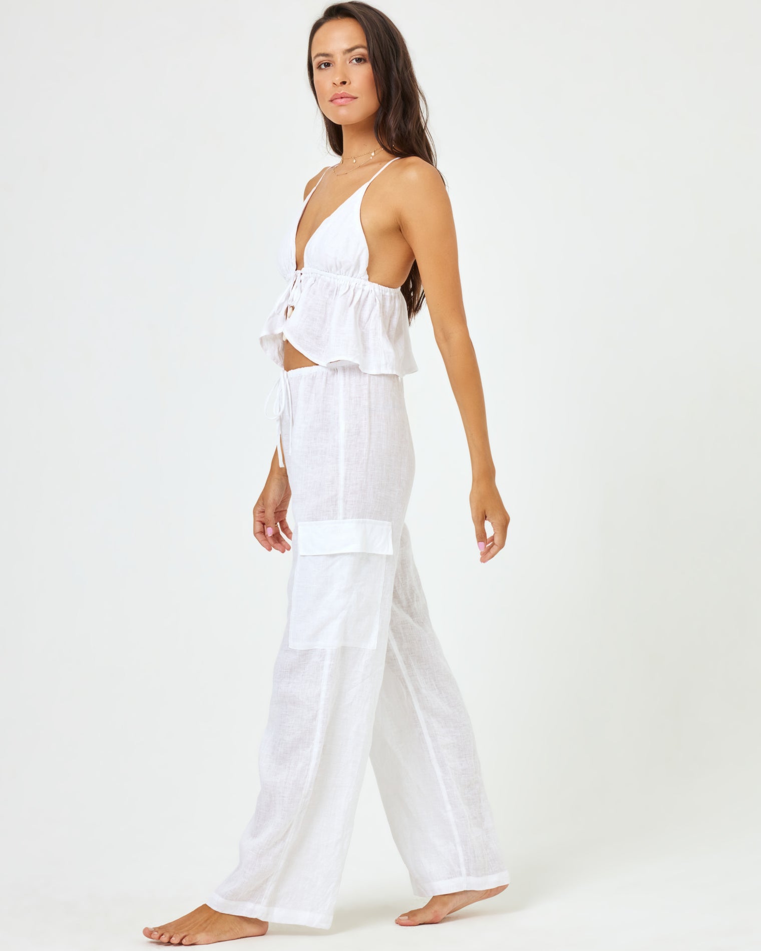 L*Space Sundown Top - White | Garmentory