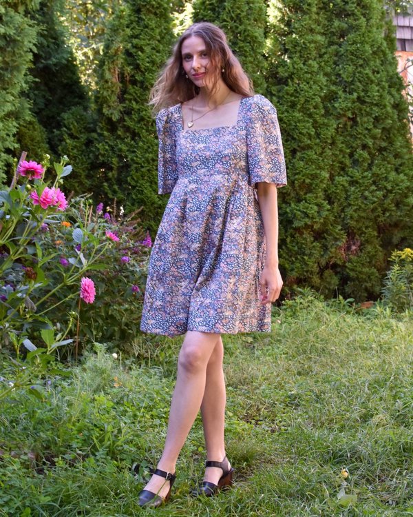 Birds of North America Swamp Angel Dress - Baby's Breath | Garmentory