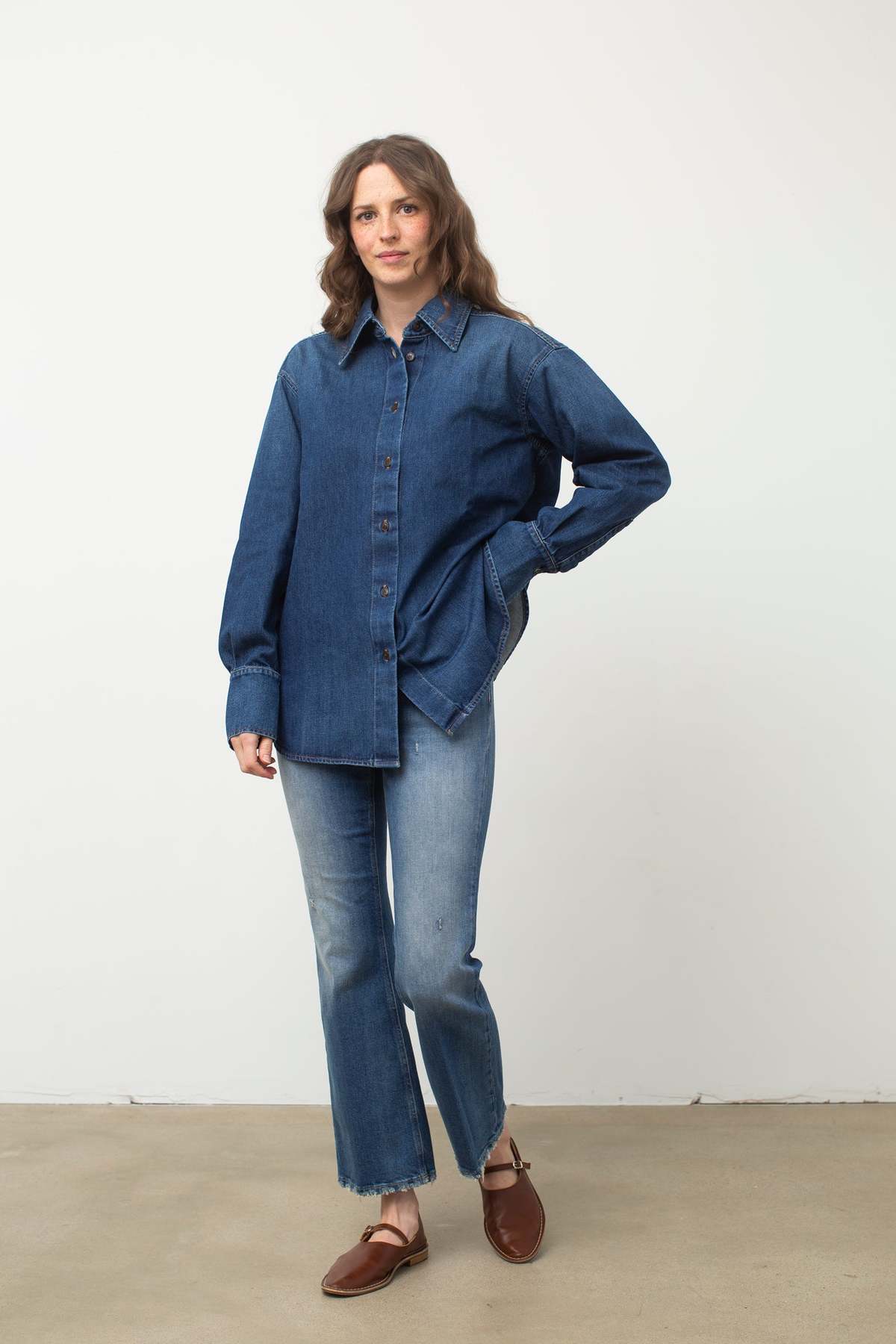 Closed Boxy Denim Shirt | Garmentory