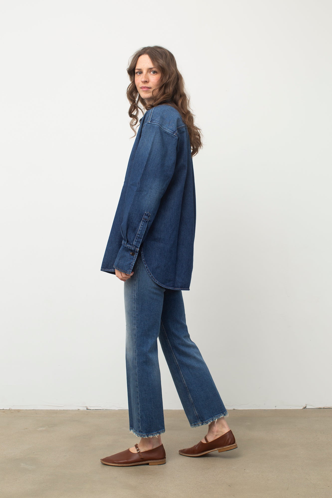 Closed Boxy Denim Shirt | Garmentory