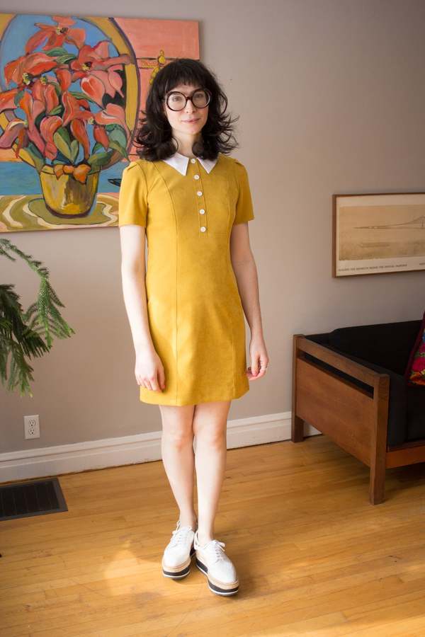 Birds of North America Peep Dress - Dandelion | Garmentory