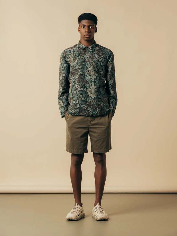 Kestin Ormiston Jacket - Dark Olive Jacquard | Garmentory