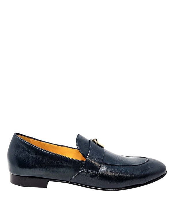 Madison Maison Teal Lock Flat Loafer - Teal | Garmentory