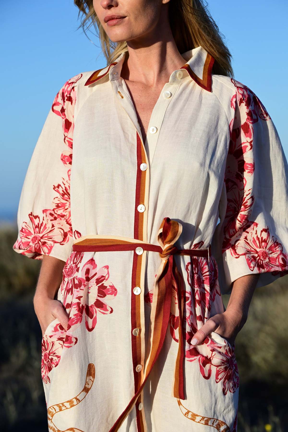 Las Surenas Tunic - Flower Tiger | Garmentory