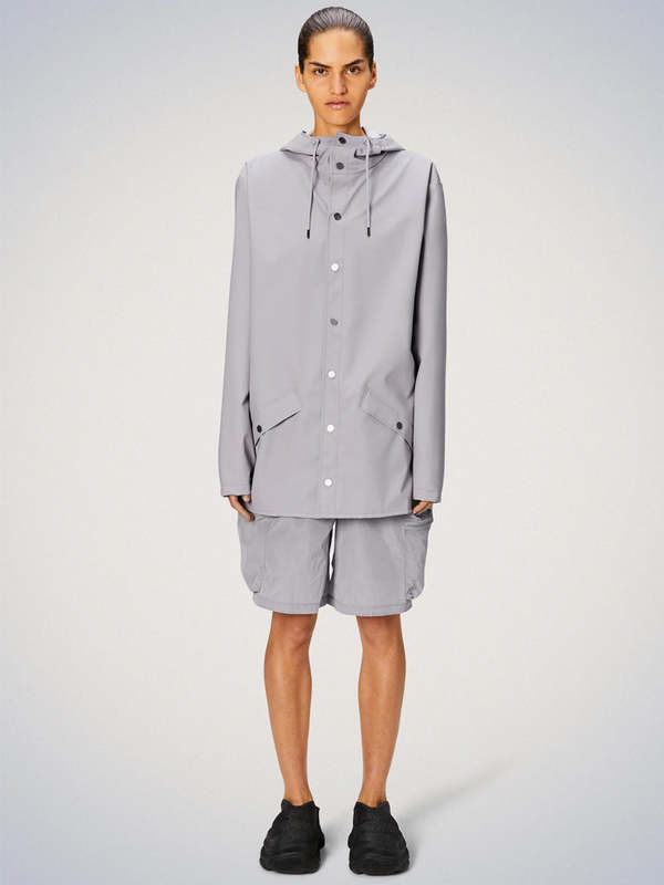 Unisex Rains Short Jacket - Flint | Garmentory
