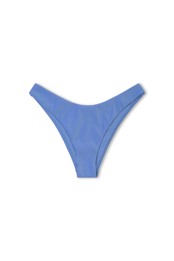 Zulu & Zephyr Rib Curve Brief - Sky Stripe | Garmentory