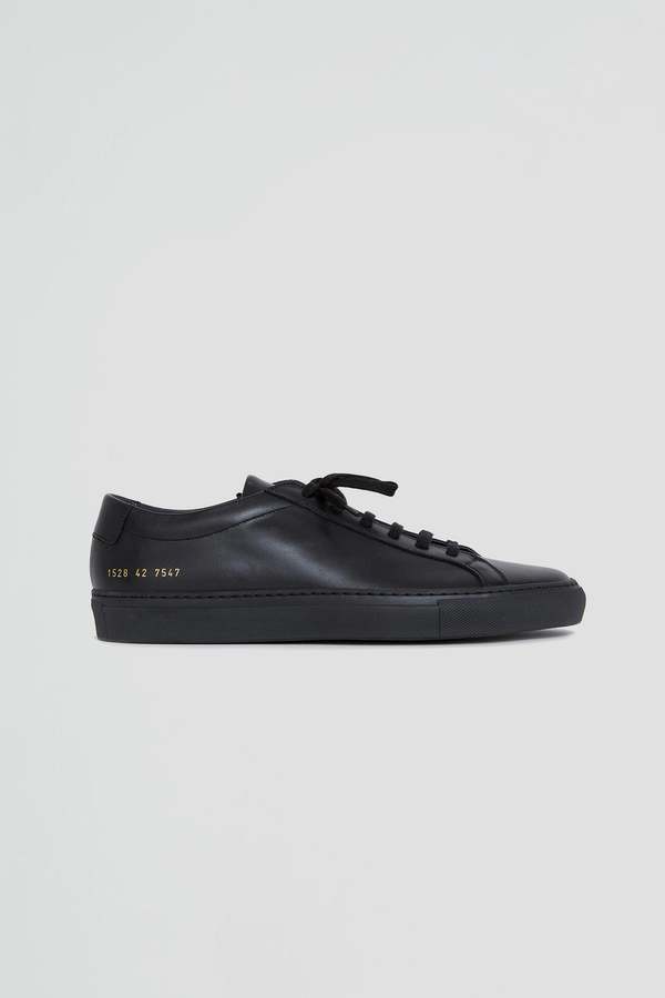 Common Projects Original Achilles Low Sneakers - Black | Garmentory