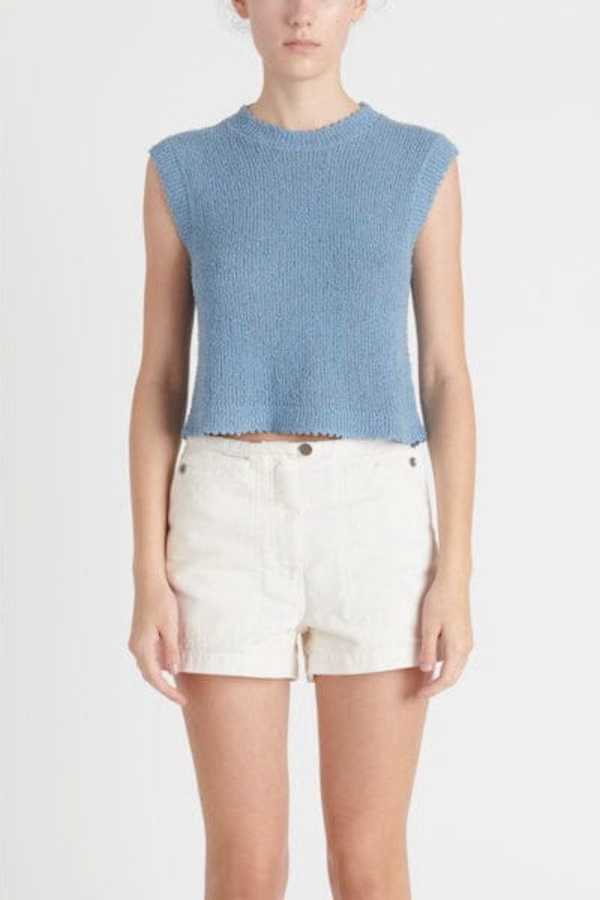 Rachel Comey Relent Top - Light Blue | Garmentory