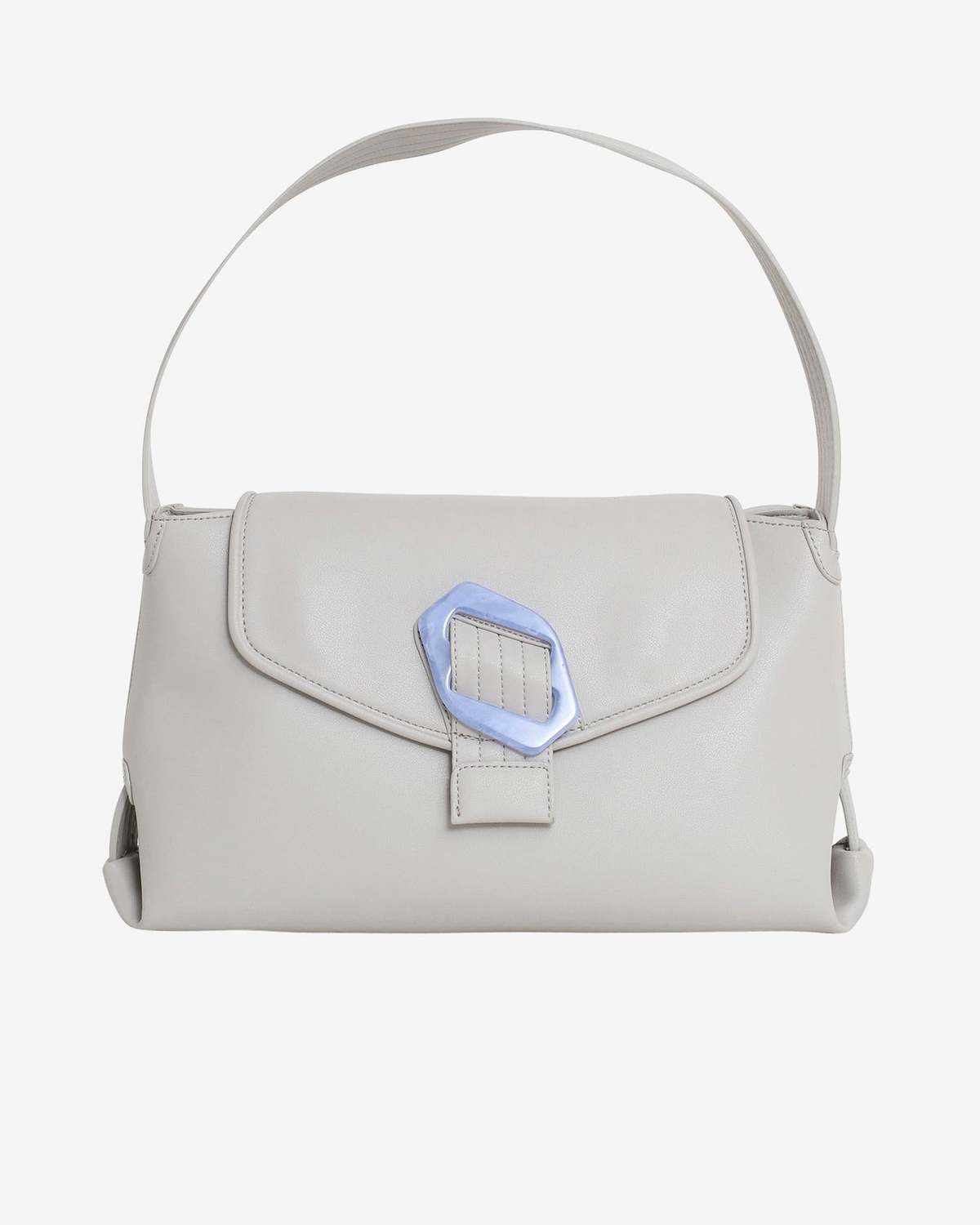 Hvisk Billow Structure Bag - Ash Grey | Garmentory
