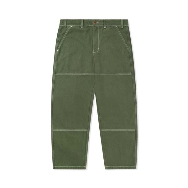 Butter Goods Work Double Knee Pants - Washed Army | Garmentory