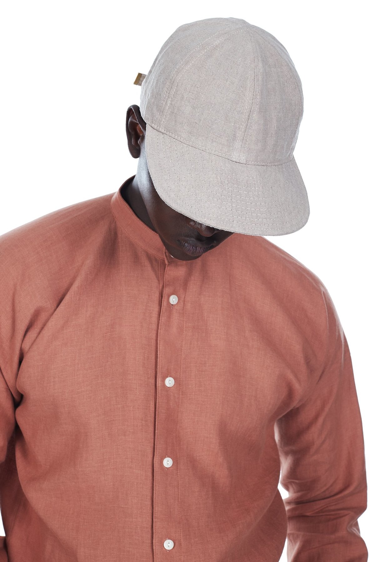 Blluemade Linen Cap in Flax | Garmentory