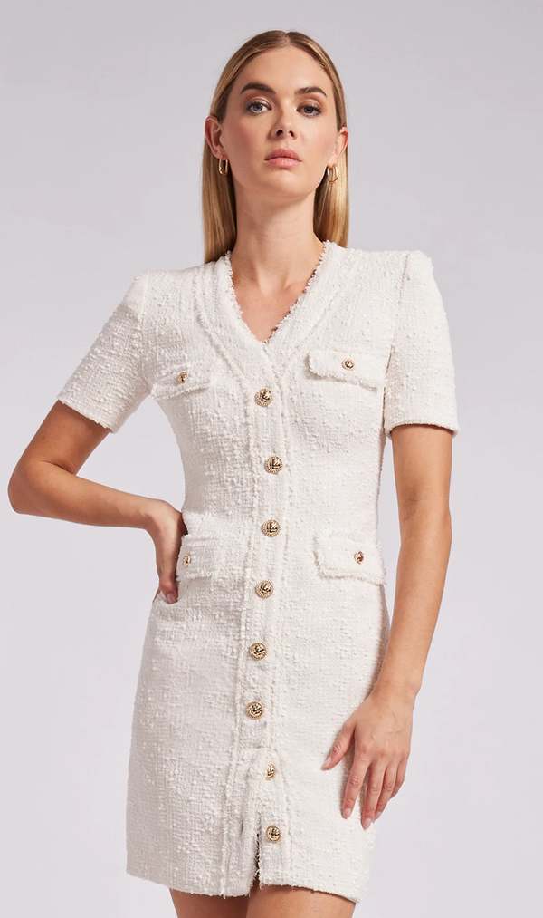 Generation Love Generation Love Anne Tweed Dress | Garmentory