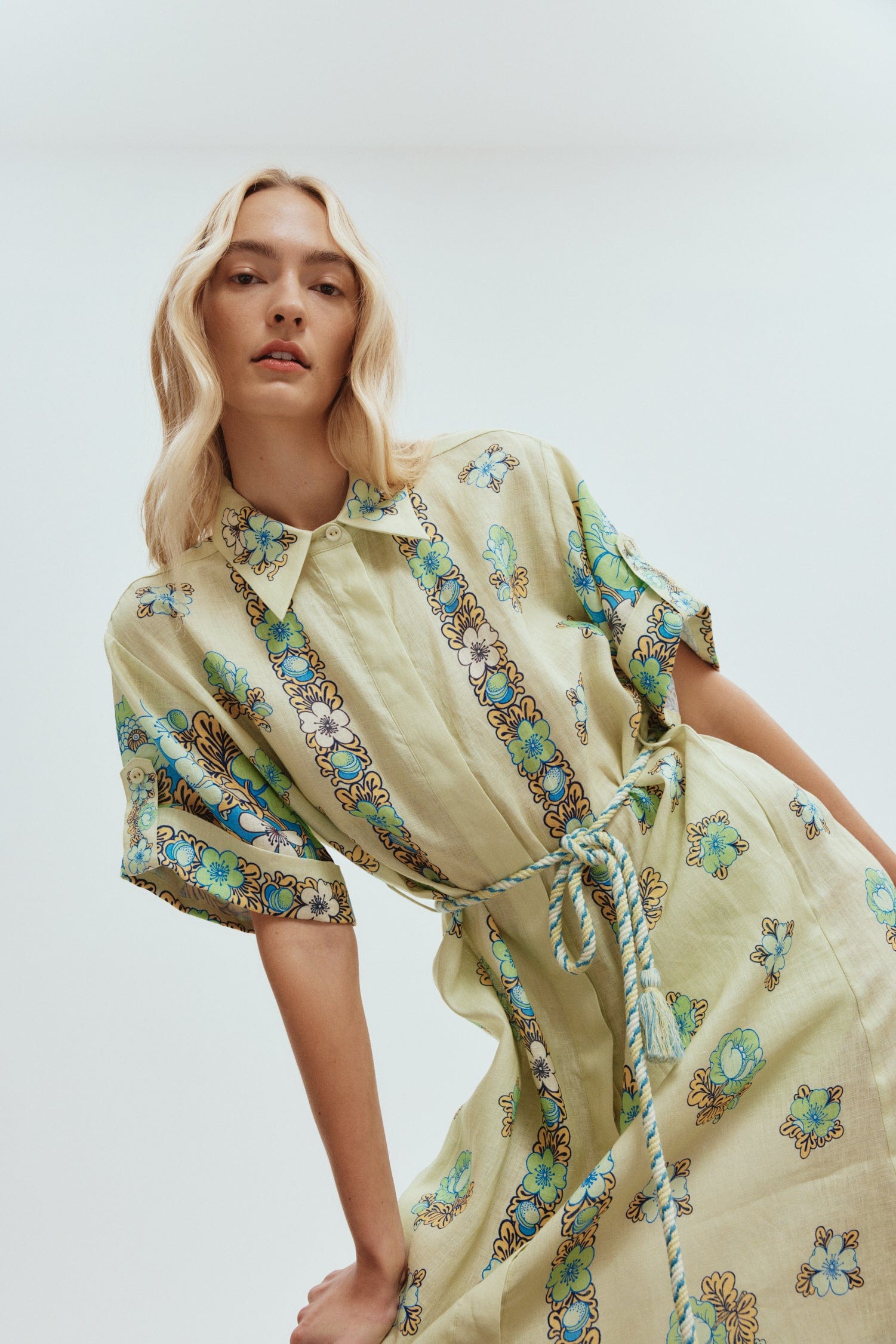 ALÉMAIS ALMAIS Velma Shirt Dress - Prints | Garmentory