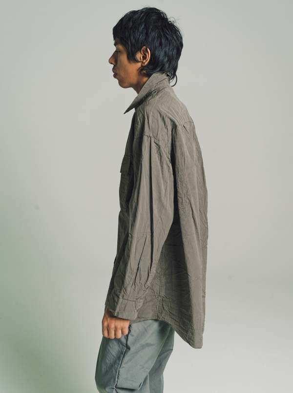Casey Casey Argil Paper Cot Volume Shirt | Garmentory