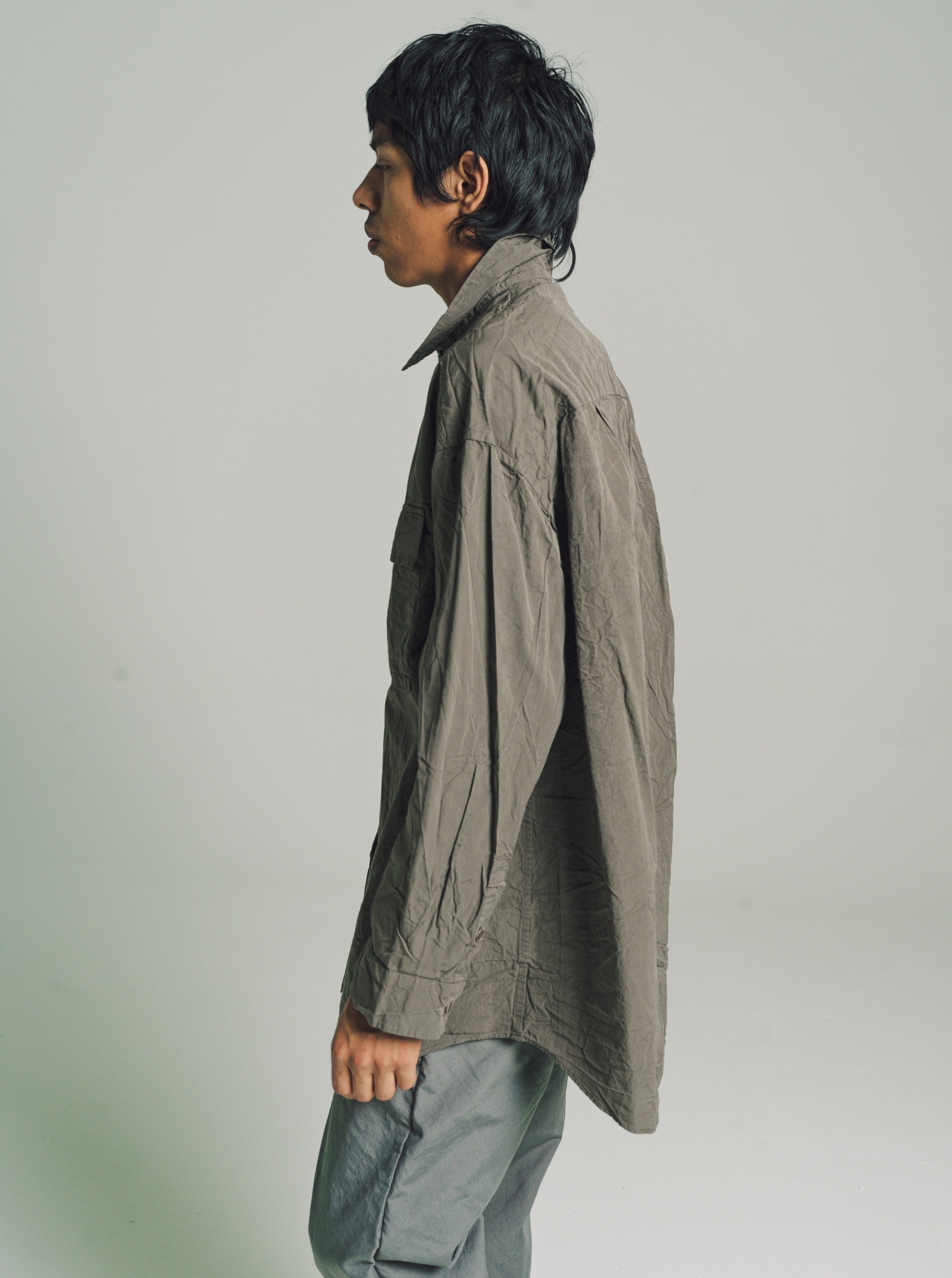 Casey Casey Argil Paper Cot Volume Shirt | Garmentory