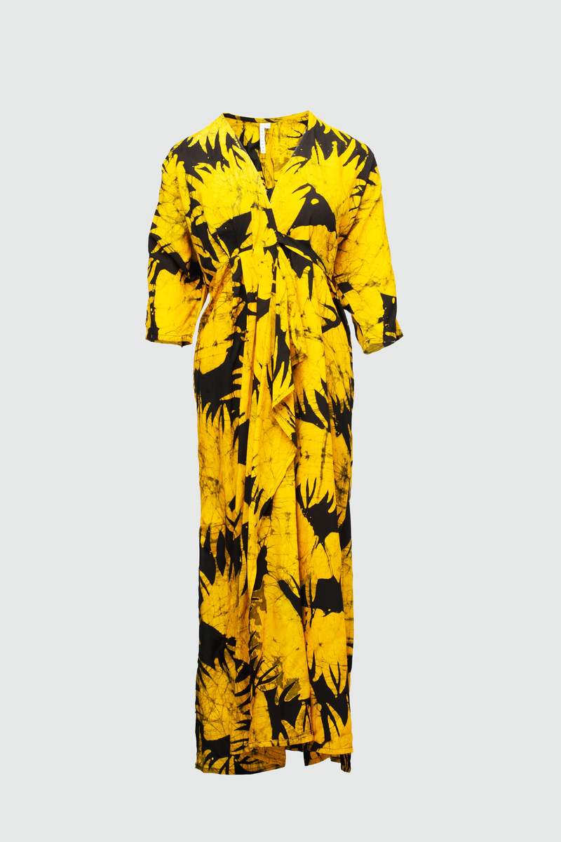 Osei-Duro Letsa Wrap Dress - Aden | Garmentory