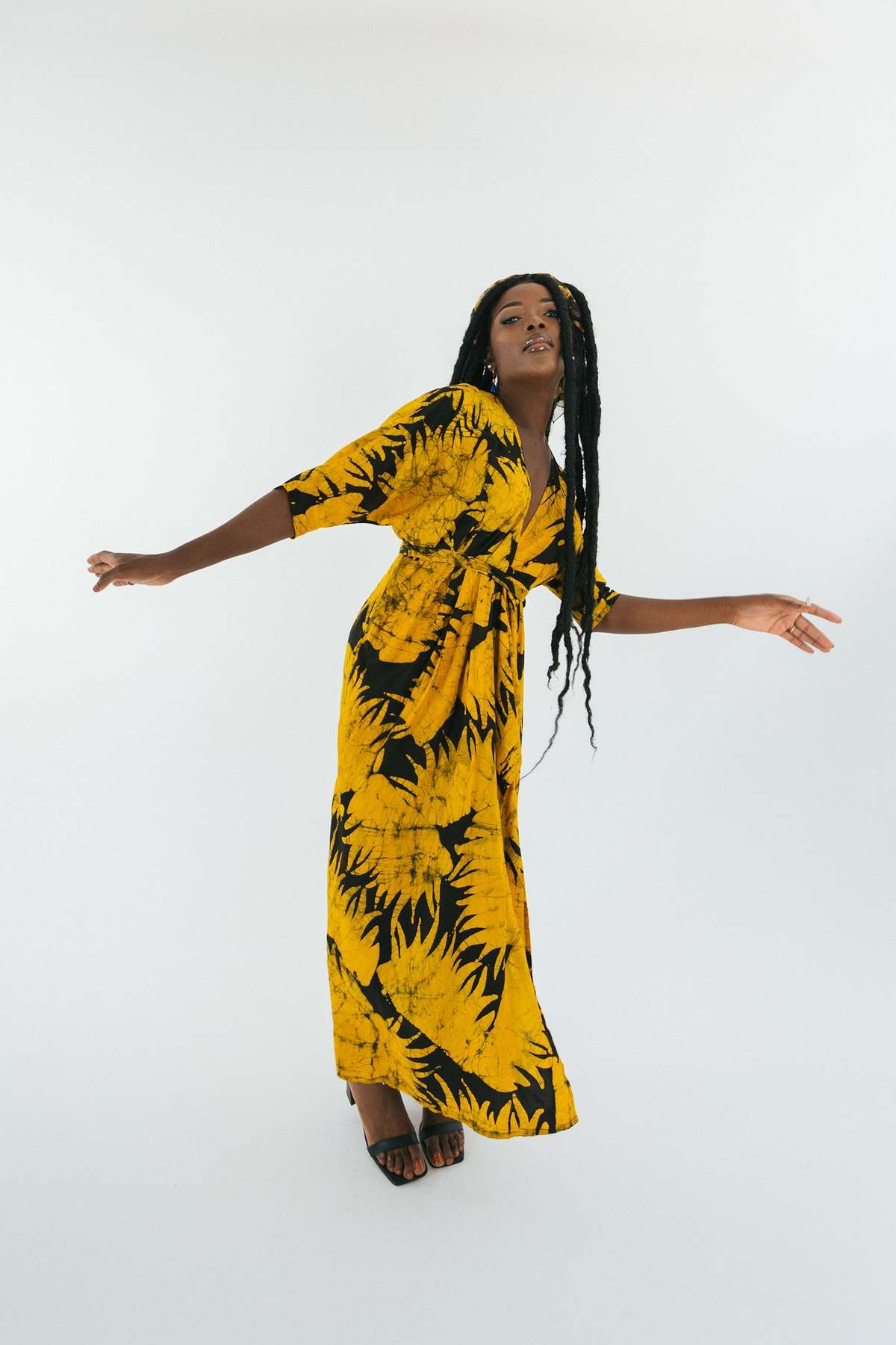 Osei-Duro Letsa Wrap Dress - Aden | Garmentory