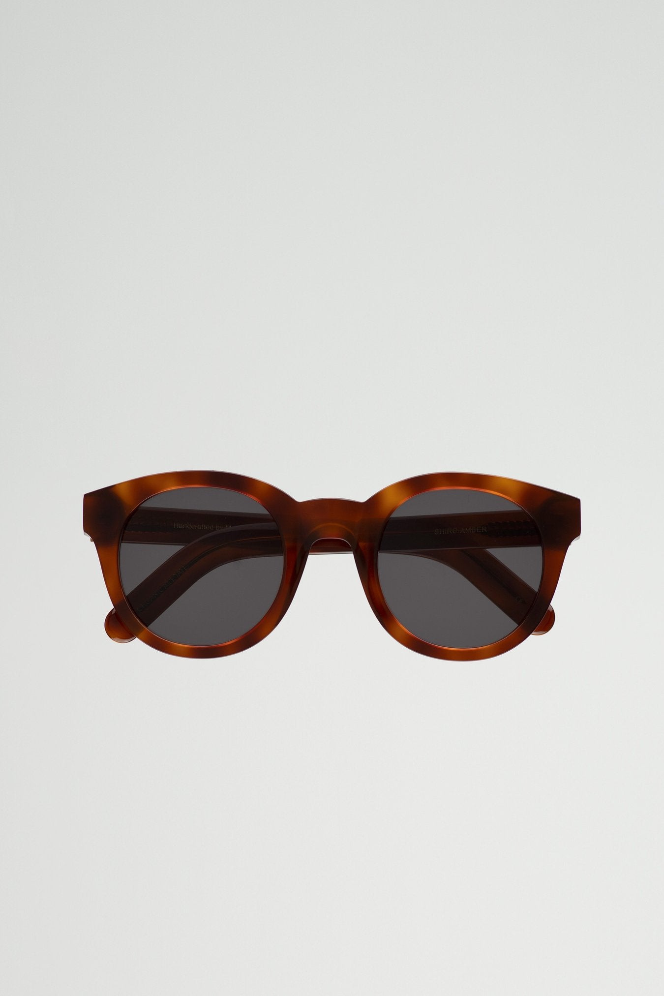 Monokel Shiro Sunglasses - Amber/Grey Solid Lens | Garmentory