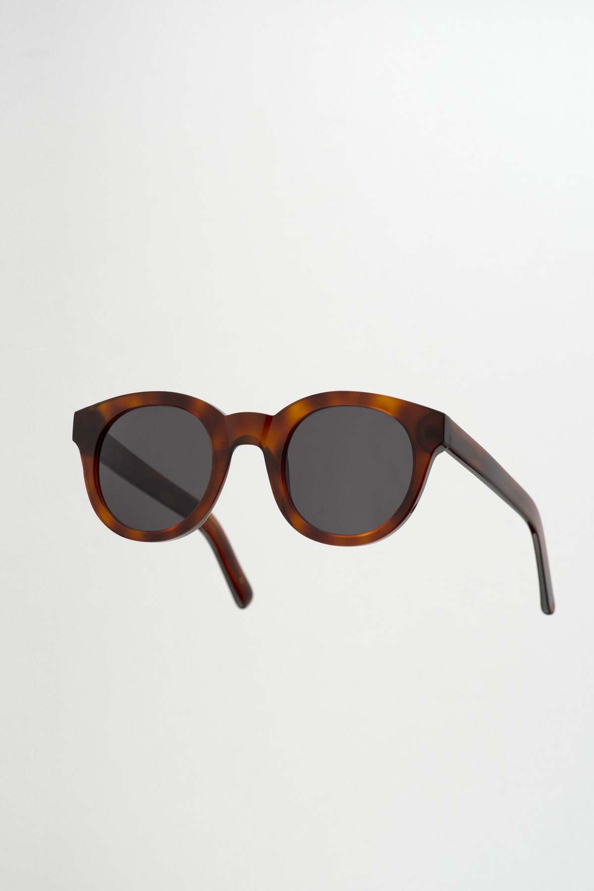 Monokel Shiro Sunglasses - Amber/Grey Solid Lens | Garmentory