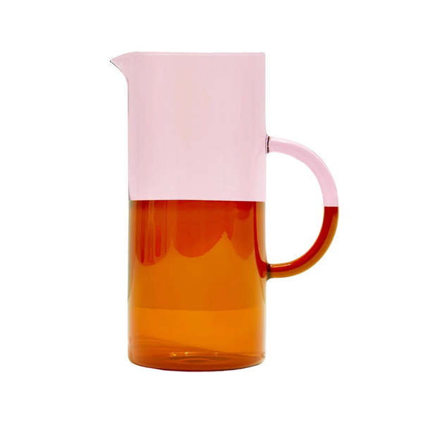 Fazeek TWO TONE PITCHER - PINK/AMBER | Garmentory