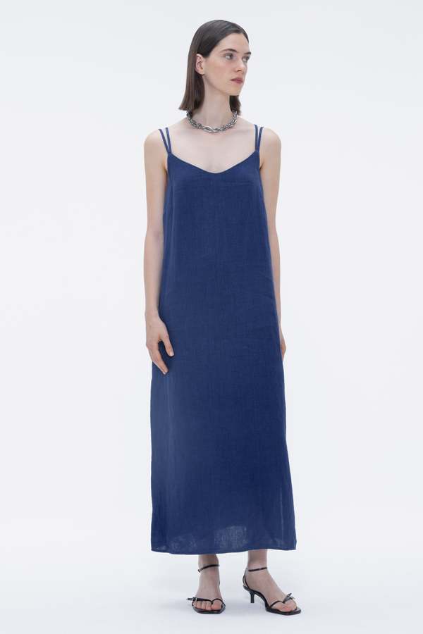 Our Sister Canyon Dress - Navy | Garmentory