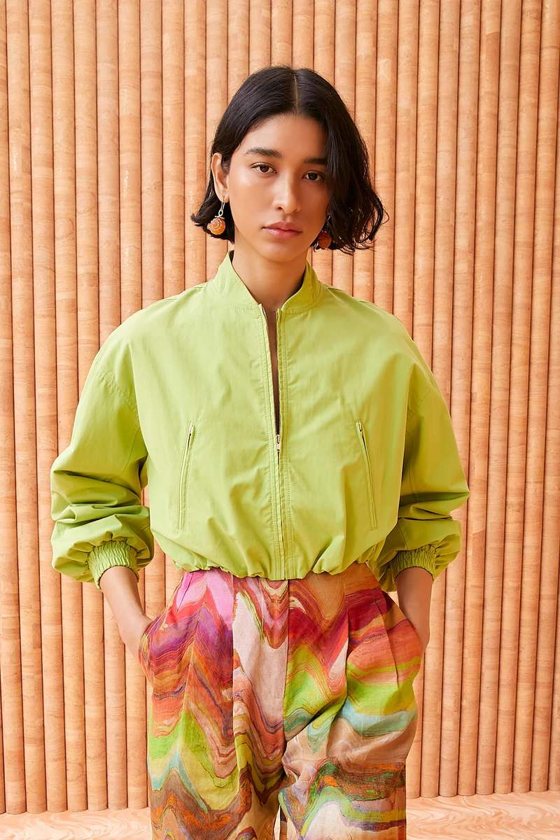 Ulla Johnson Alessa Jacket - Lichen | Garmentory