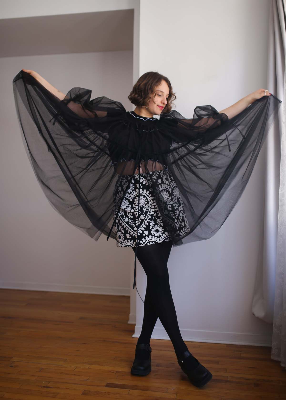 Eliza Faulkner Ariel Dress - Black Tulle | Garmentory