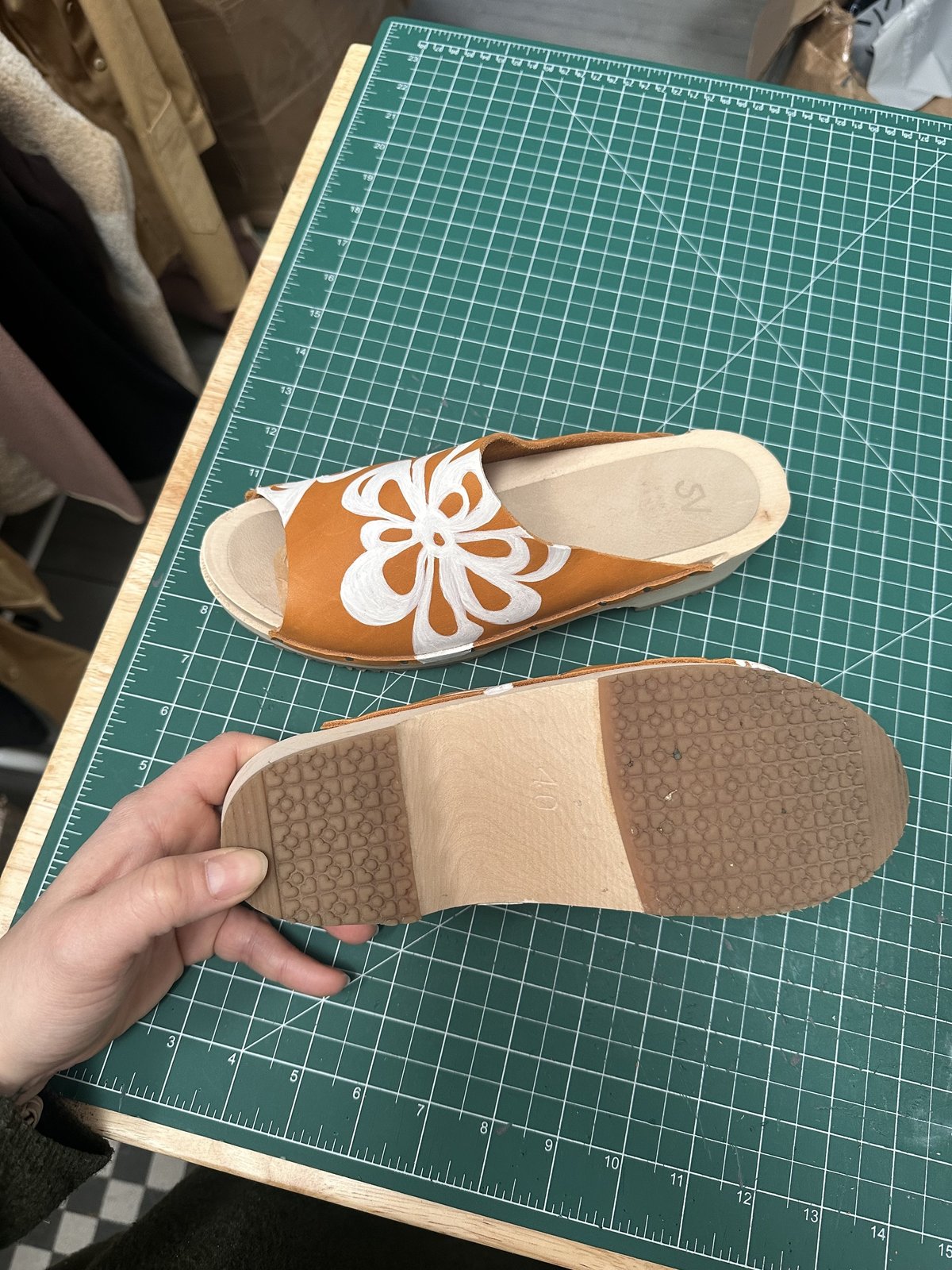 Michons Marigot x Santa Venetia - Hand Painted Sample, Size US 9 ...
