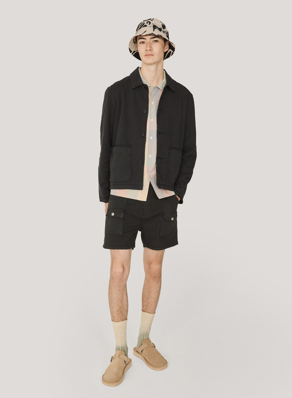 YMC Bush Cargo Short - Black | Garmentory
