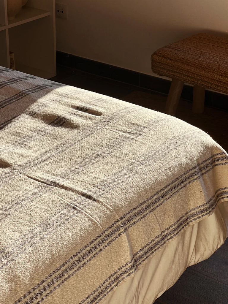 Mizar & Alcor Blanket - Sand | Garmentory
