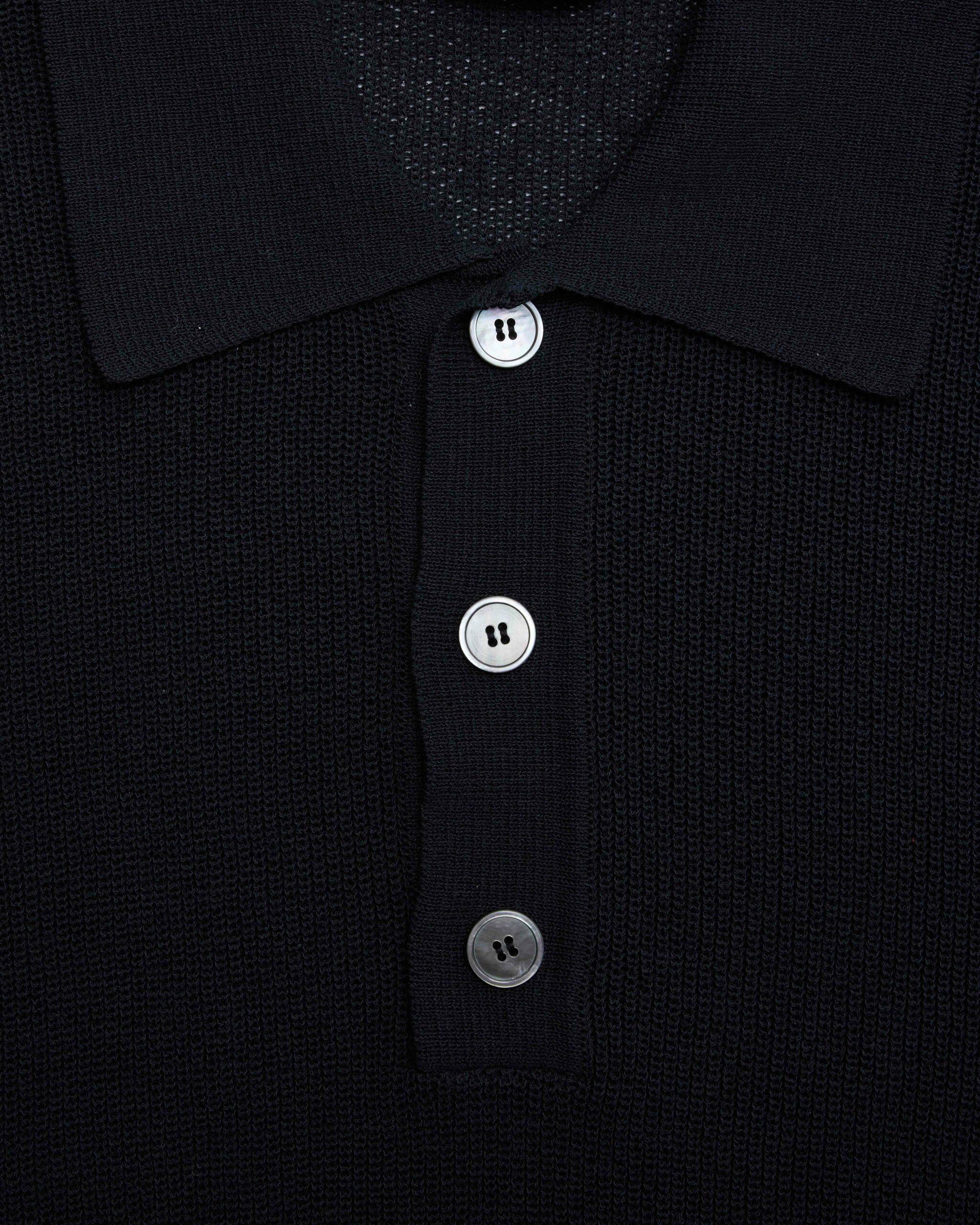 Our Legacy Traditional Polo - Black | Garmentory