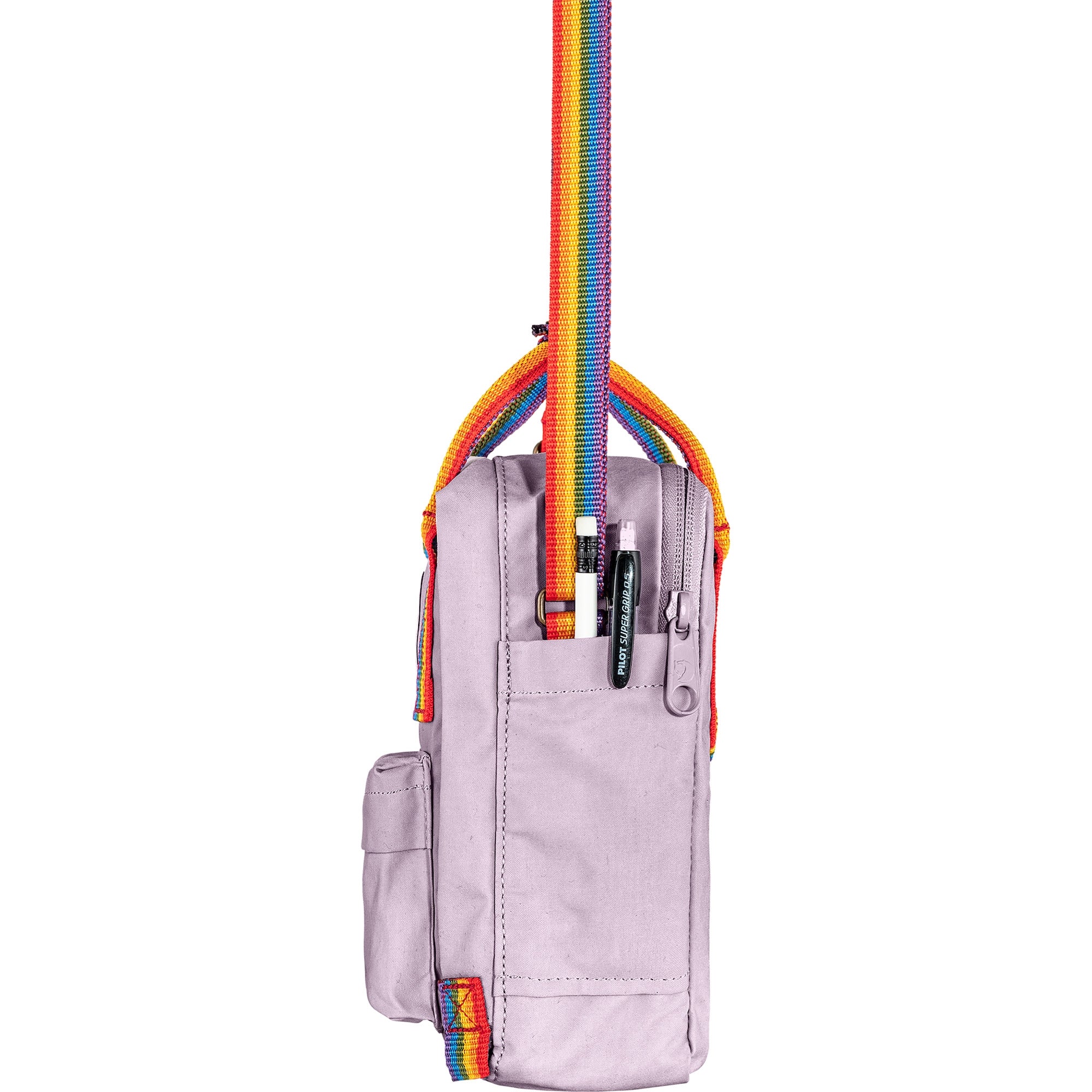 Fjallraven Kanken Rainbow Sling Bag - Pastel Lavender | Garmentory