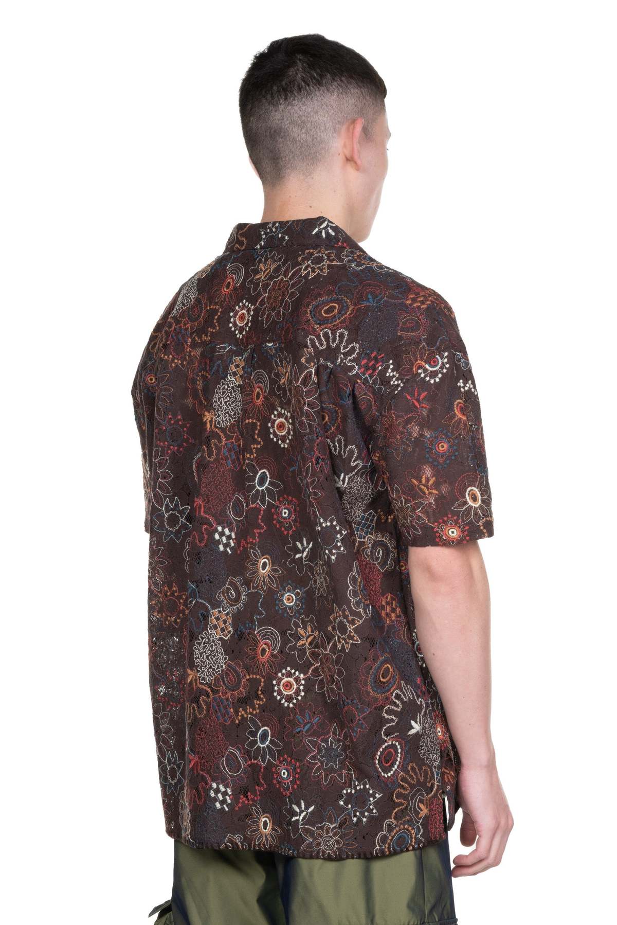 ANDERSSON BELL Linus Jacquard Shirt - Brown | Garmentory