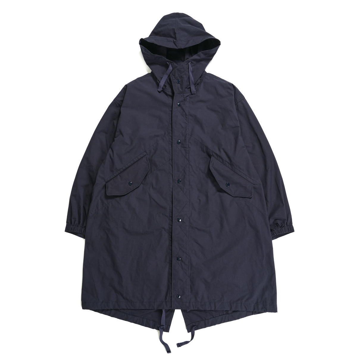 Engineered Garments Highland PC Weather Cloth Parka - Dark Navy ...