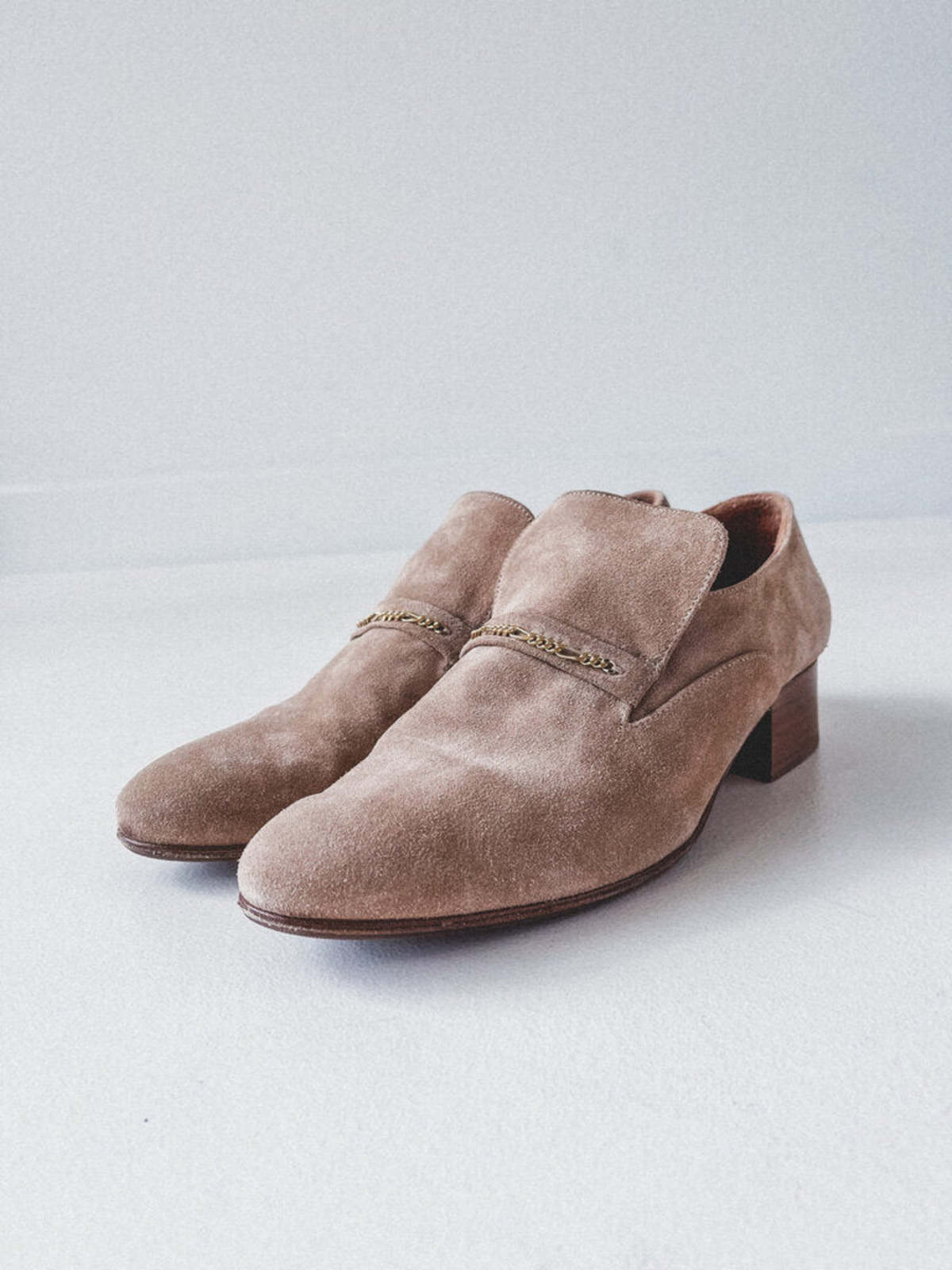 Anne Thomas MONTANA LOAFER - SAND SUEDE | Garmentory