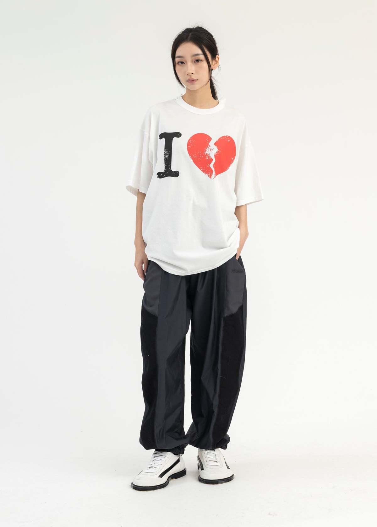 Magliano PROVINCIA GABBER TRACKPANTS - OFF BLACK | Garmentory