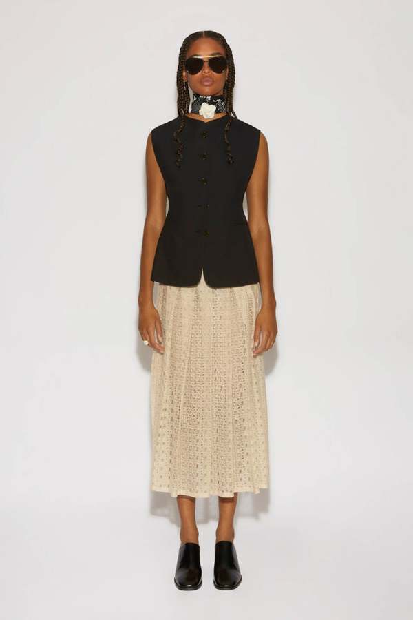 Roseanna Jessie Marcello Top - Charcoal | Garmentory