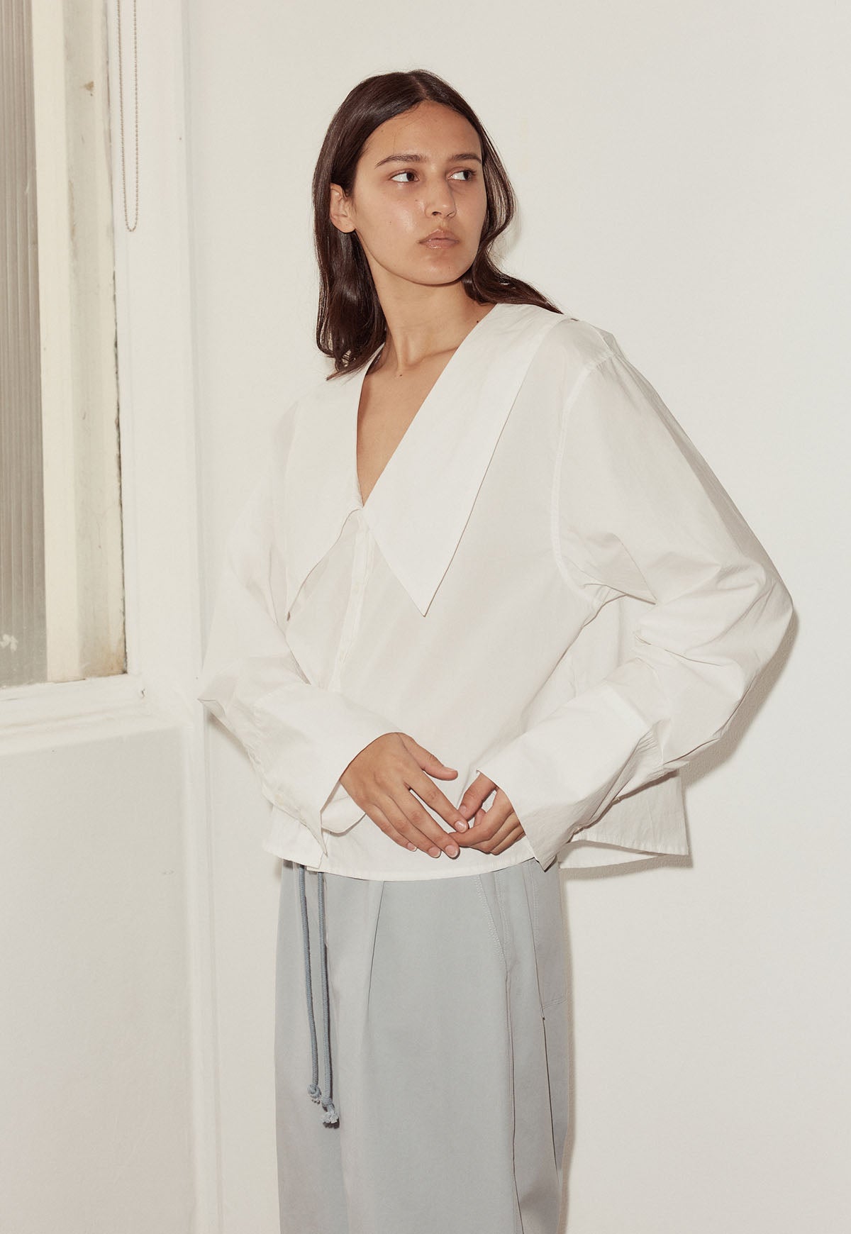 Deiji Studios Oversized Collared Shirt | Garmentory