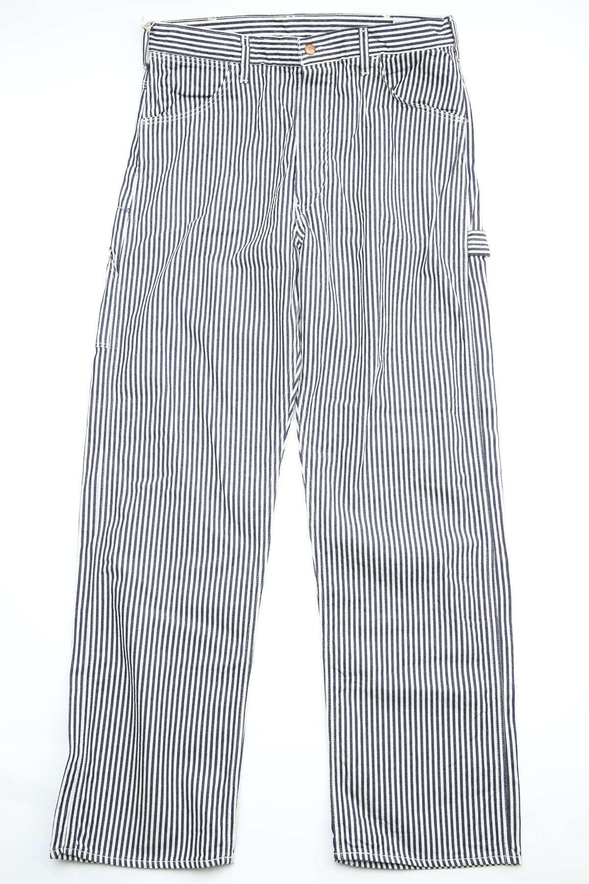 Orslow PAINTER HICKORY STRIPE PANTS - Hickory Stripe/Hickory | Garmentory