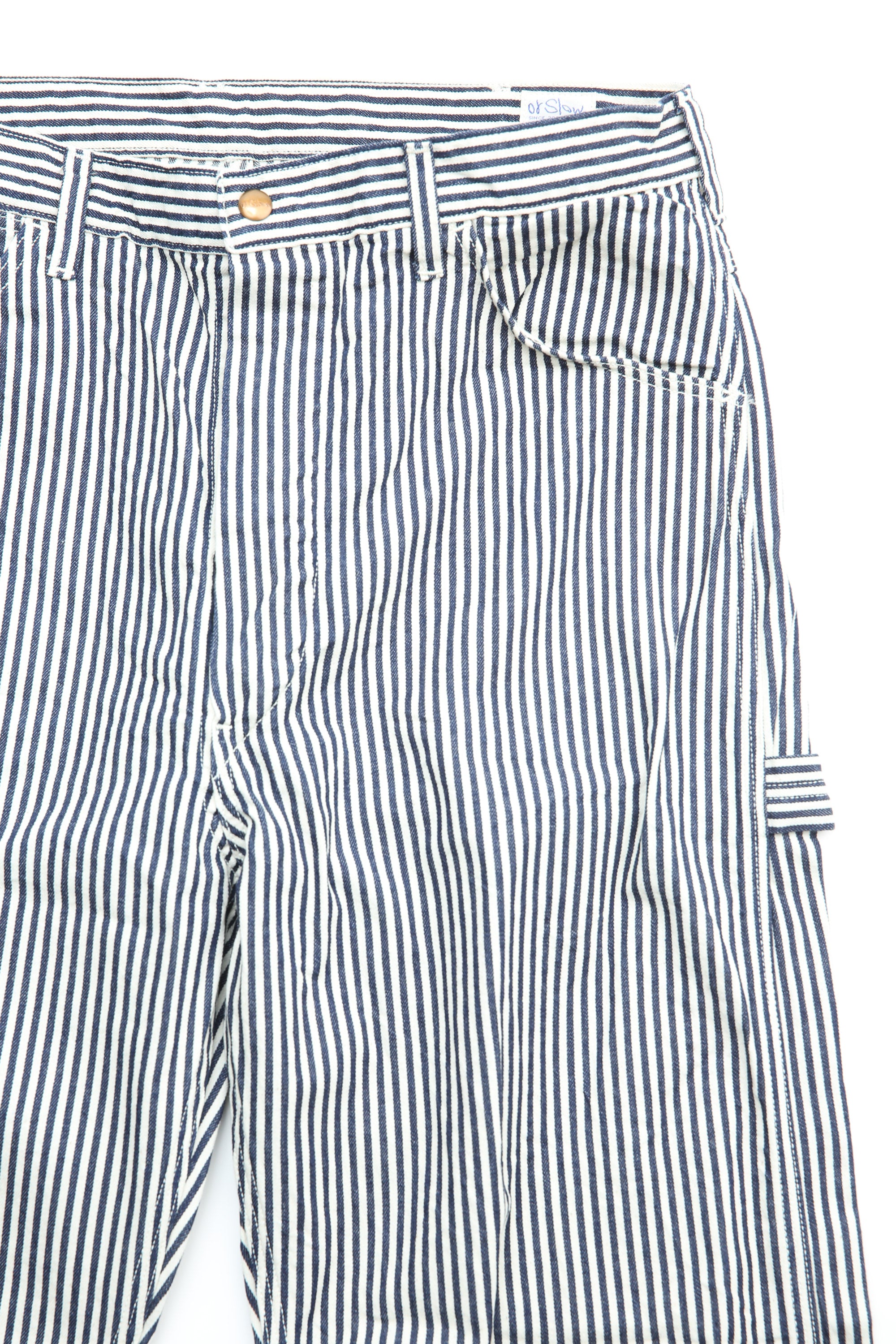 Orslow PAINTER HICKORY STRIPE PANTS - Hickory Stripe/Hickory | Garmentory
