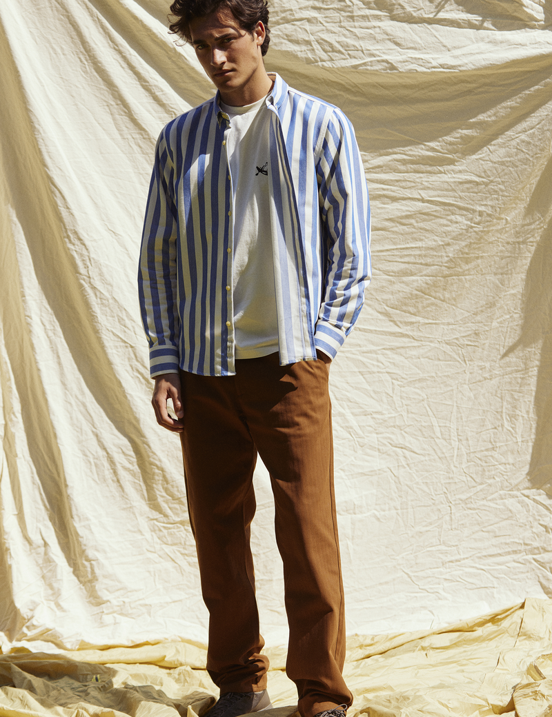 forét Clay Herringbone Pants - Rubber | Garmentory