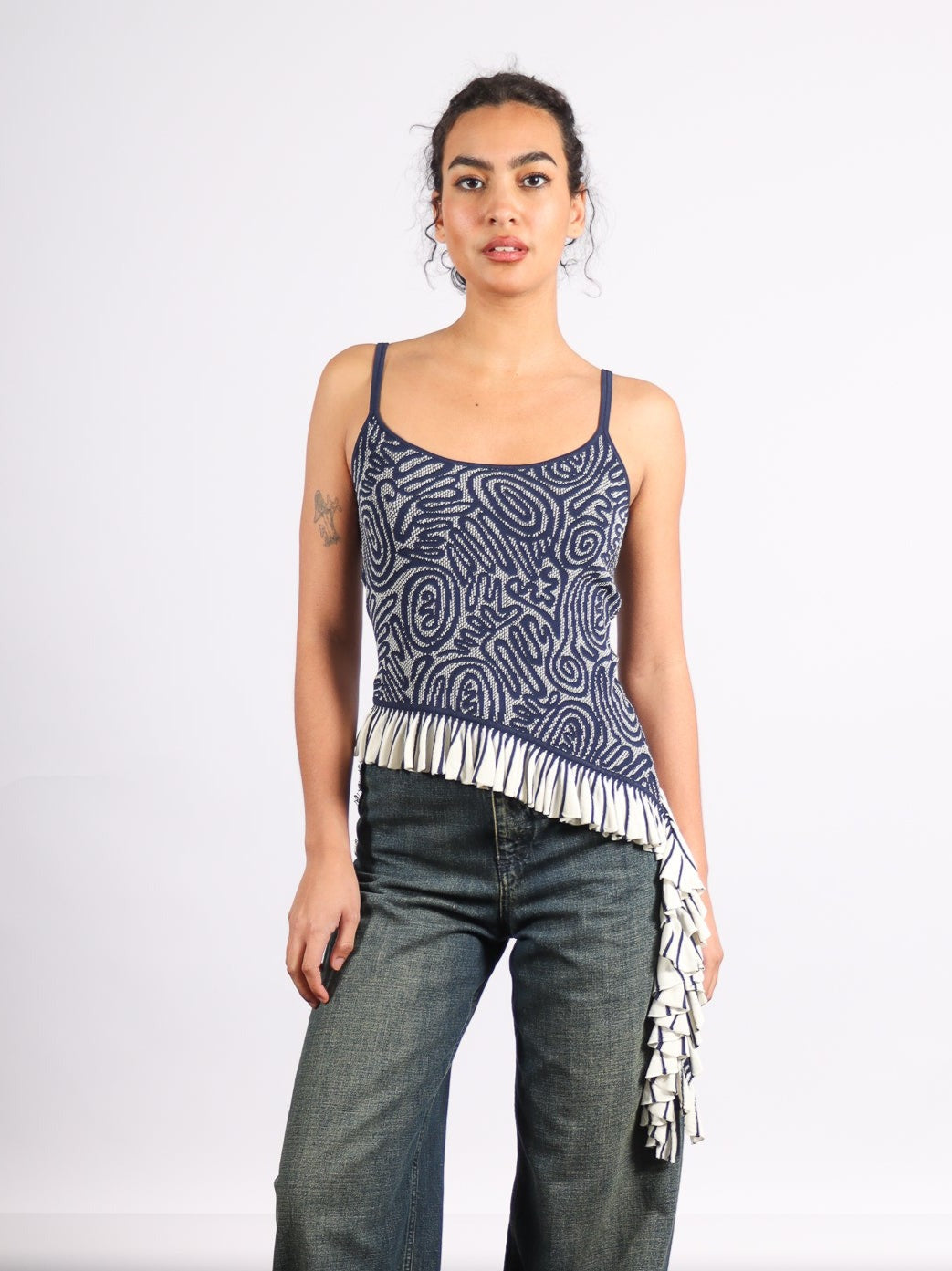 Kendra Top in Ink by Ulla Johnson | Garmentory