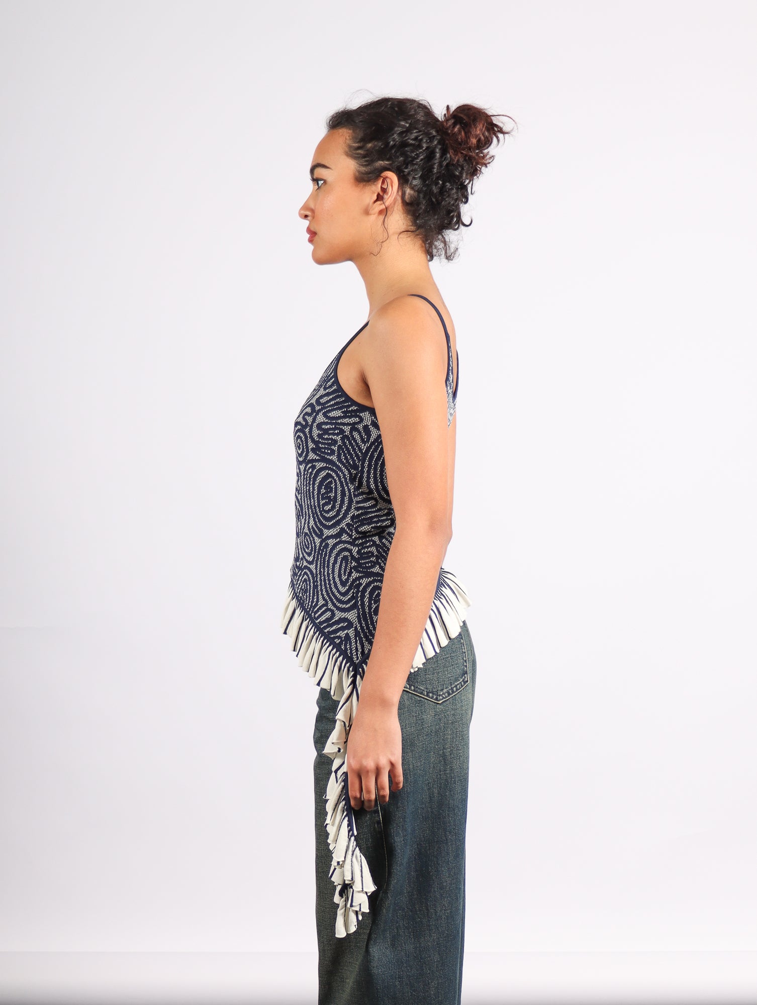 Kendra Top in Ink by Ulla Johnson | Garmentory