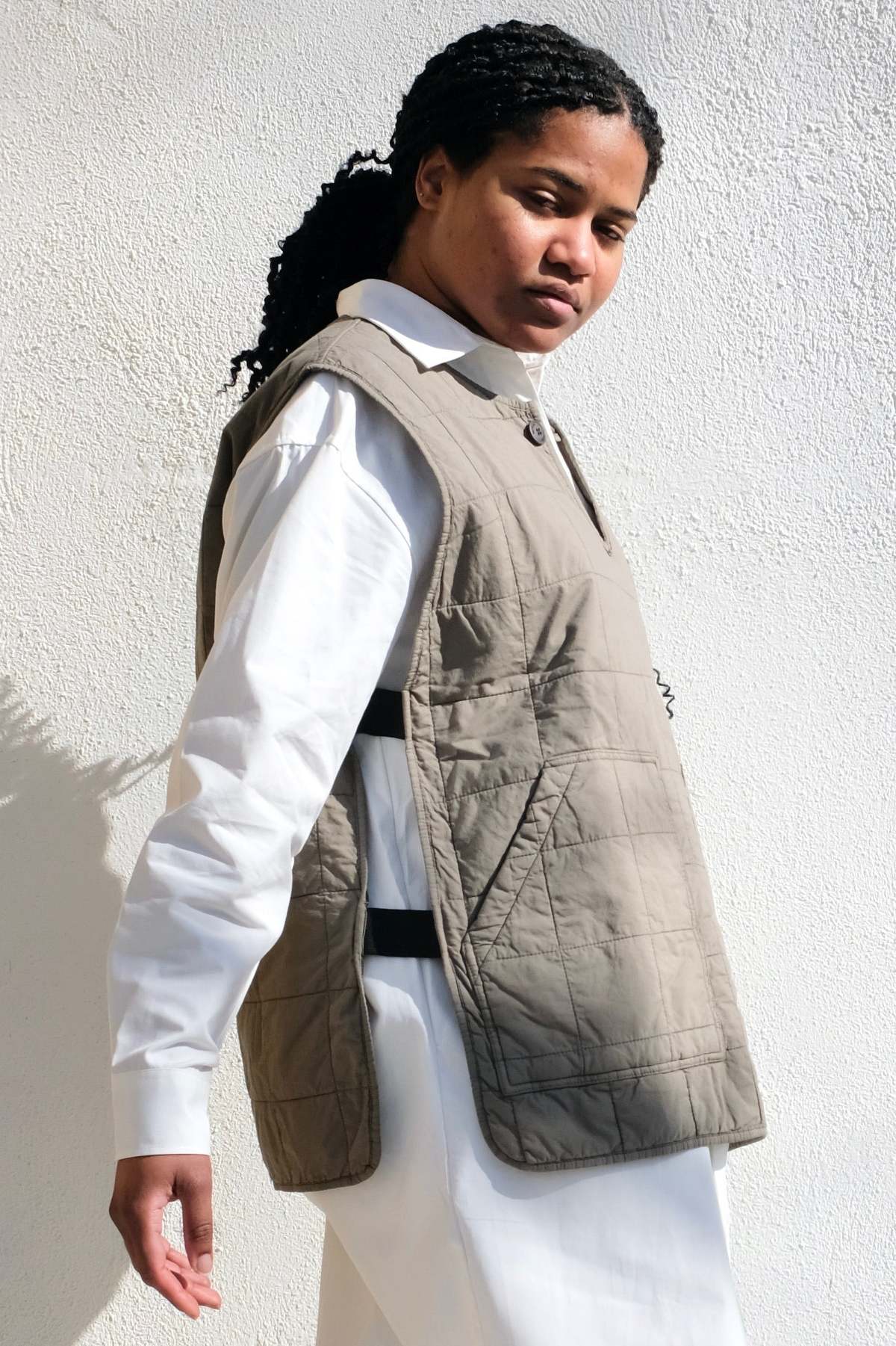 Girls of Dust Armor Vest - Cobblestone | Garmentory