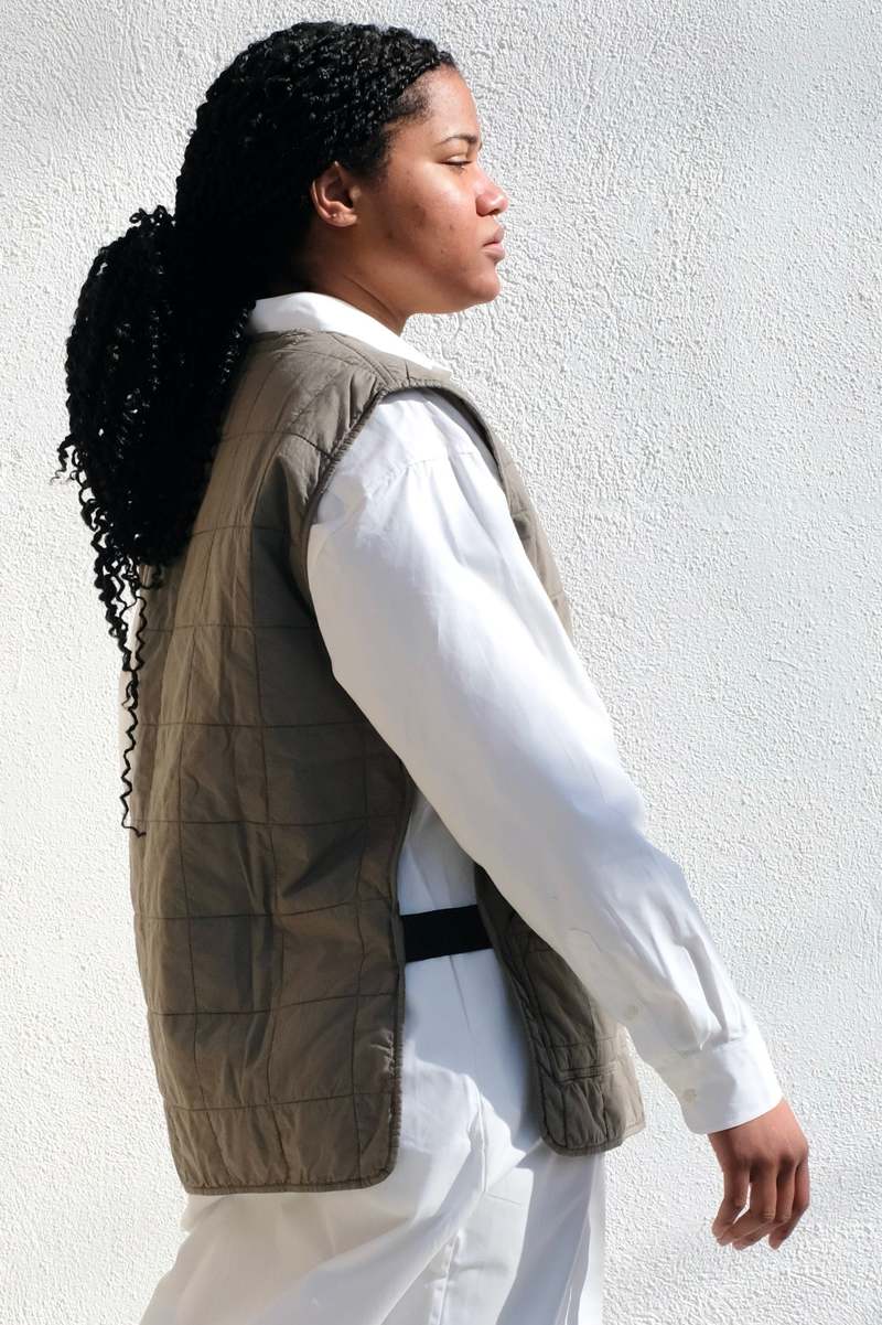 Girls of Dust Armor Vest - Cobblestone | Garmentory