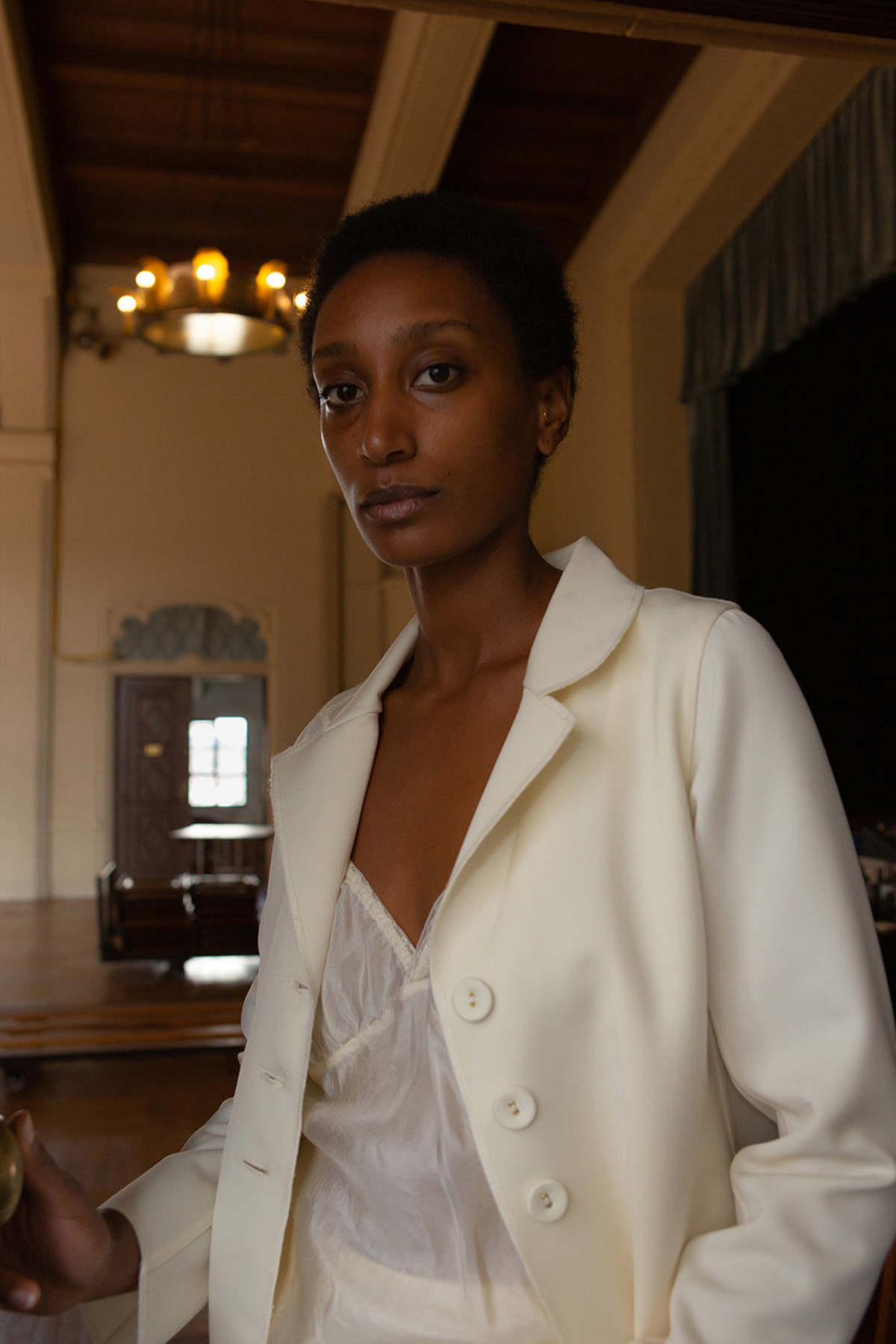 Erica Tanov Baudelaire Coat - Winter White | Garmentory