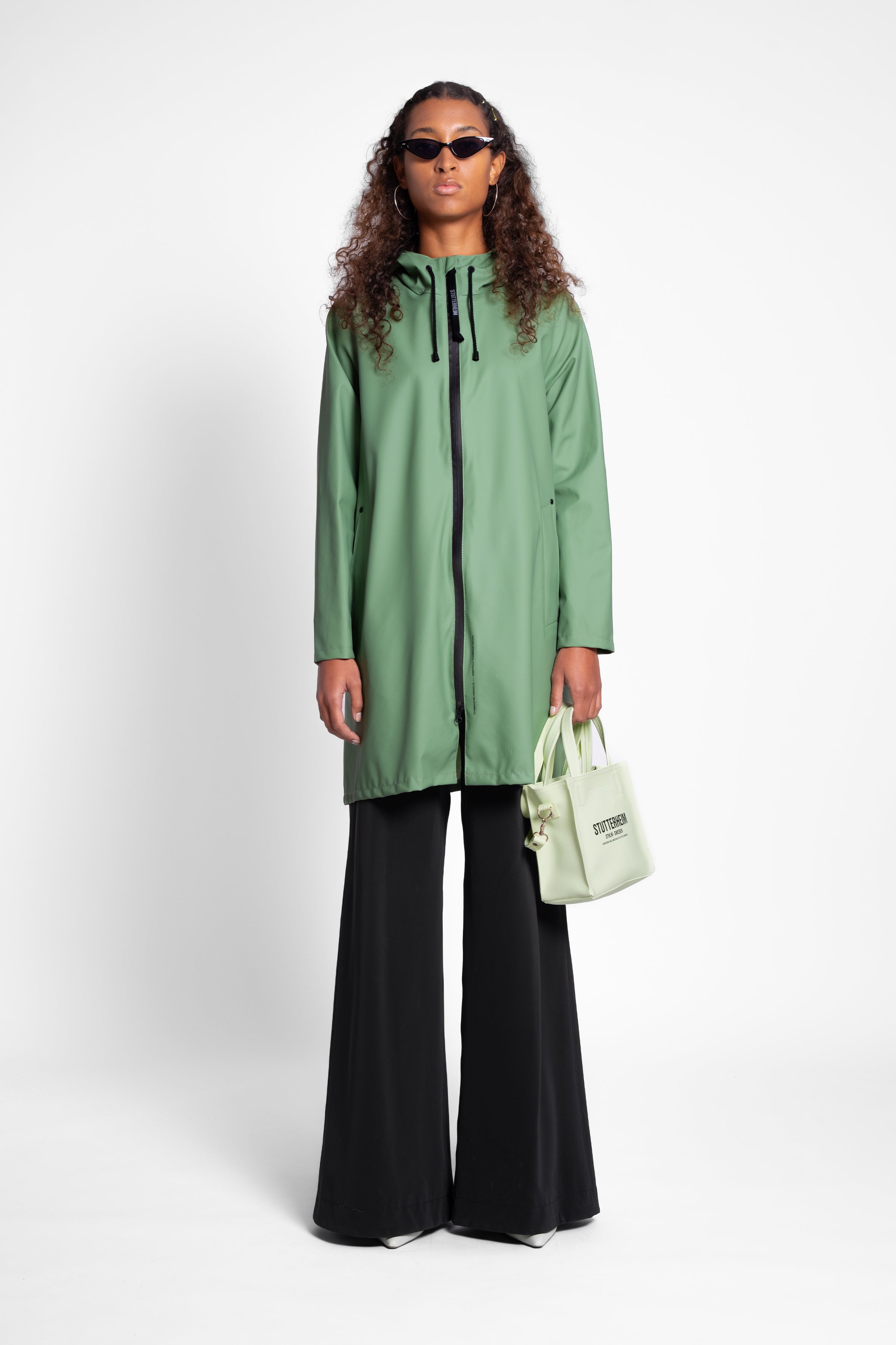 Stutterheim MOSEBACKE LIGHTWEIGHT ZIP JACKET - LODEN GREEN | Garmentory