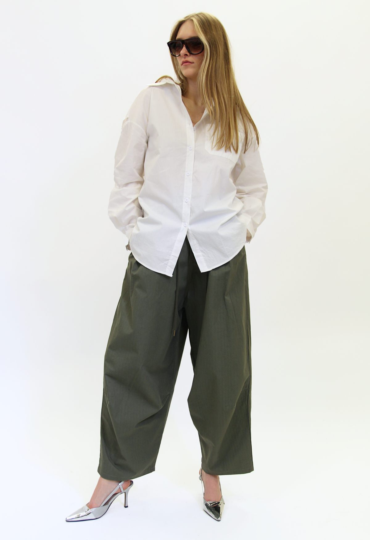 NKC Adele Button Down - White | Garmentory